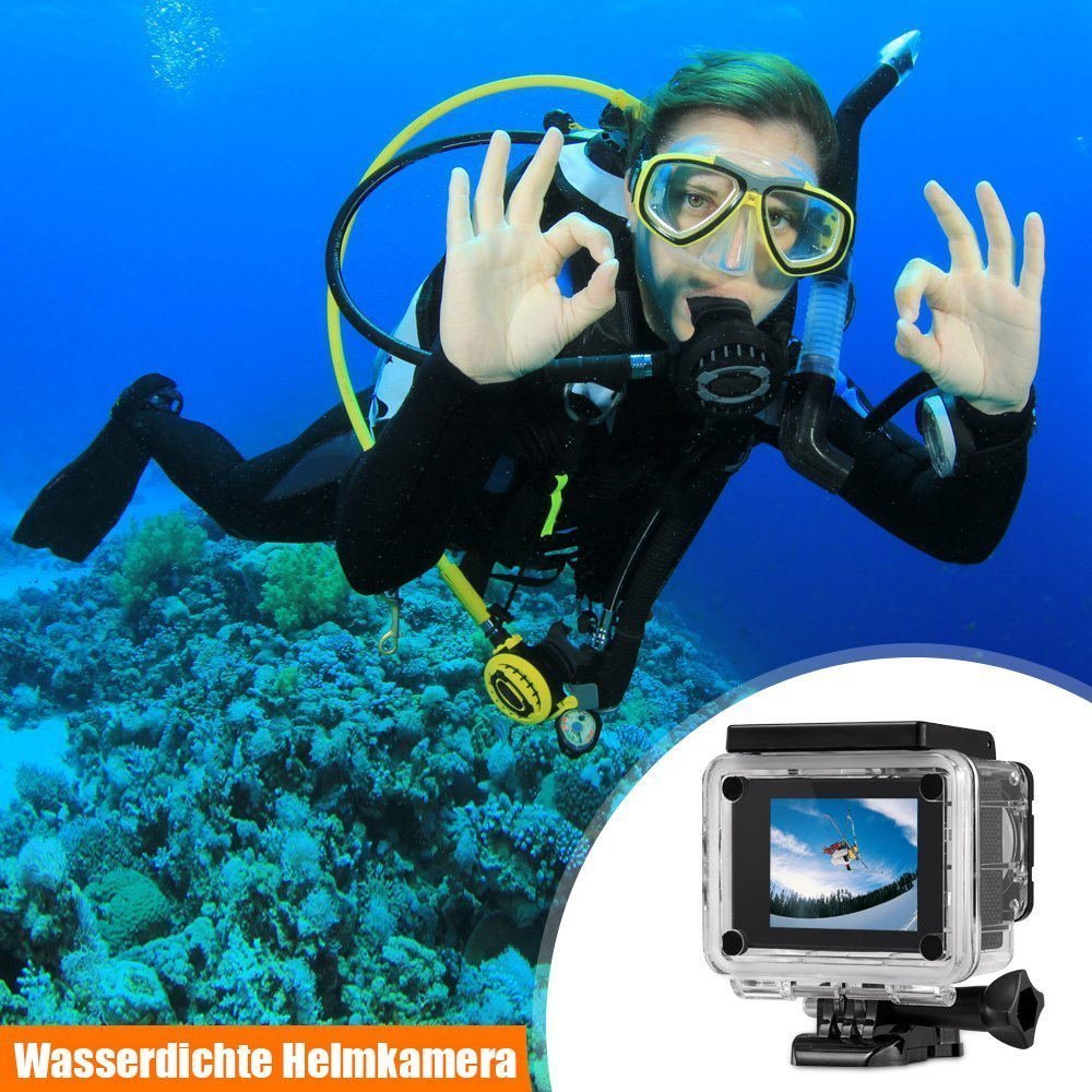 IceFox Action Cam 4k + waterproof action camera with WIFI