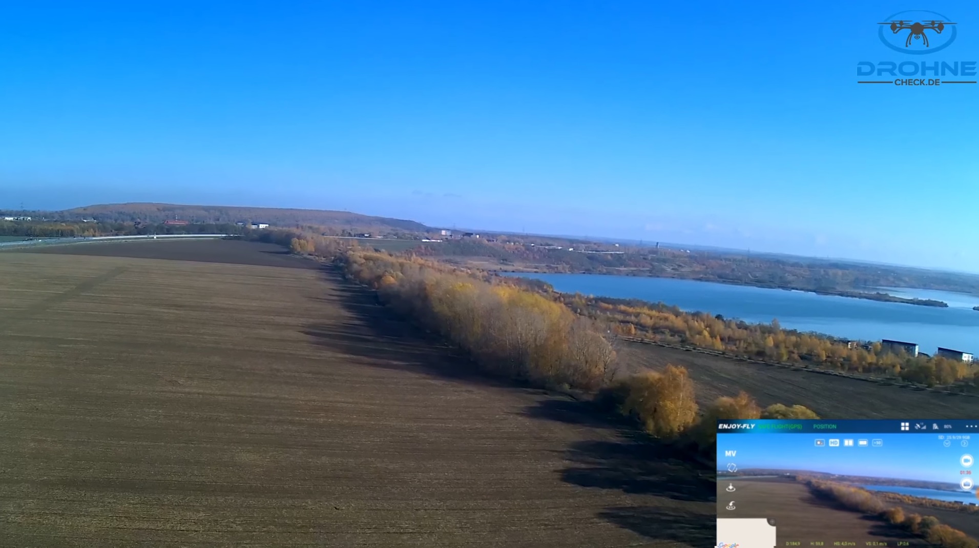 Eachine EX4 drone test: photo, video, range, flight time